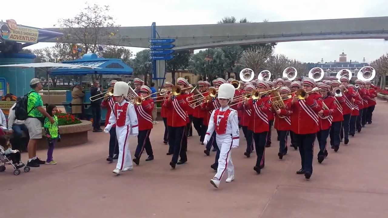 Austintown Fitch Band at Epcot on February 15th, 2013 - YouTube