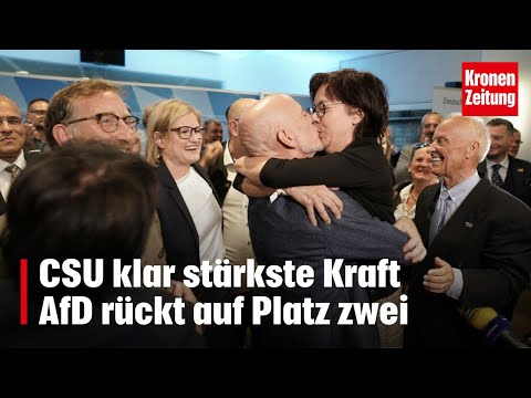 WAHL IN BAYERN - CSU klar stärkste Kraft | krone.tv NEWS