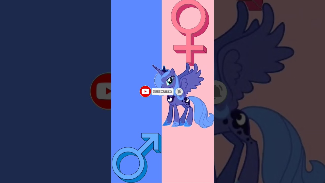 My little pony gender swap edit #short #youtubeshorts #genderswap # ...