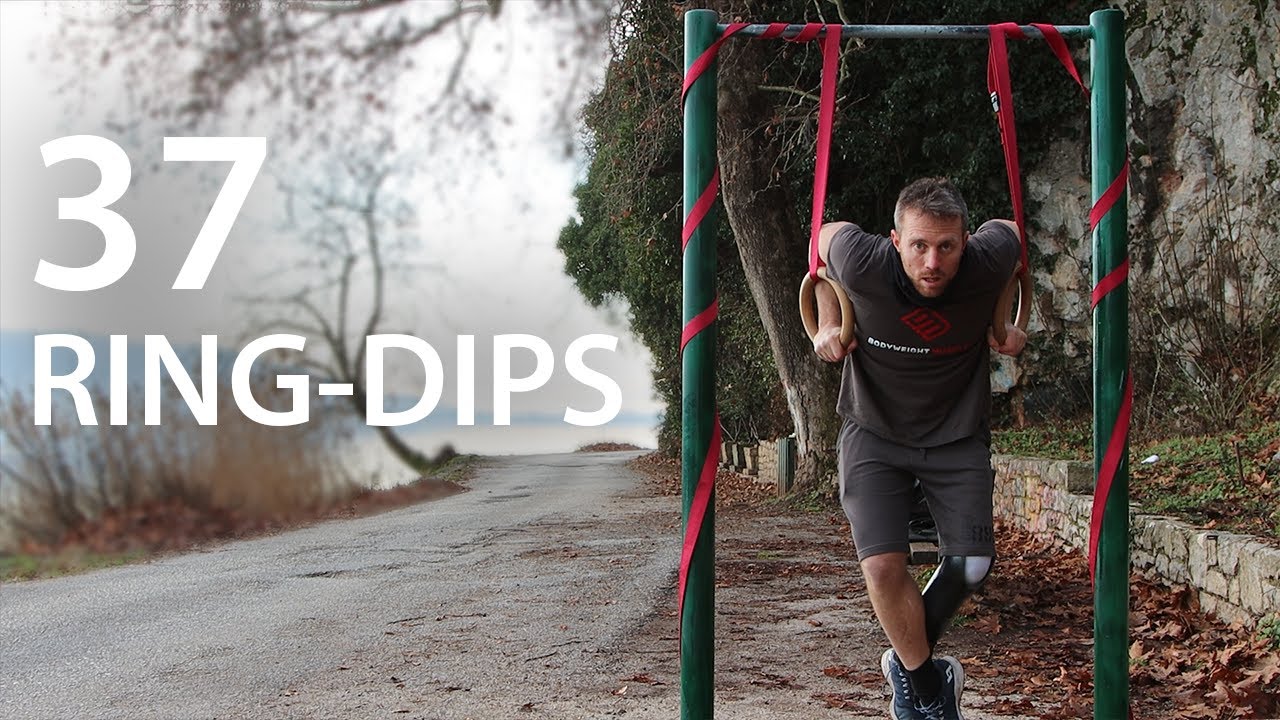 37 Ring Dips [New Personal Best] - YouTube