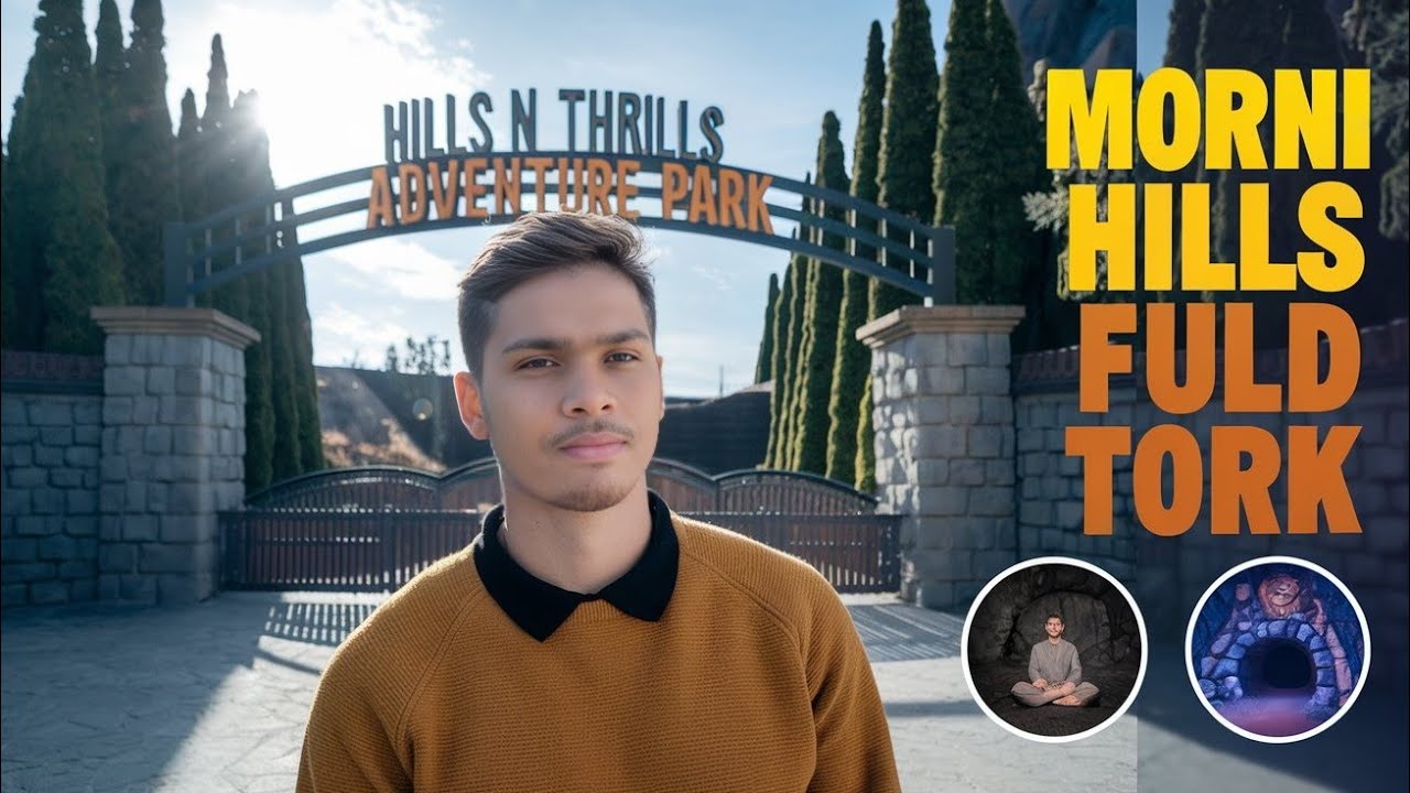 morni hills | adventure park 😱| tikkar tal lake | |fully tour vlog|🌍 ...