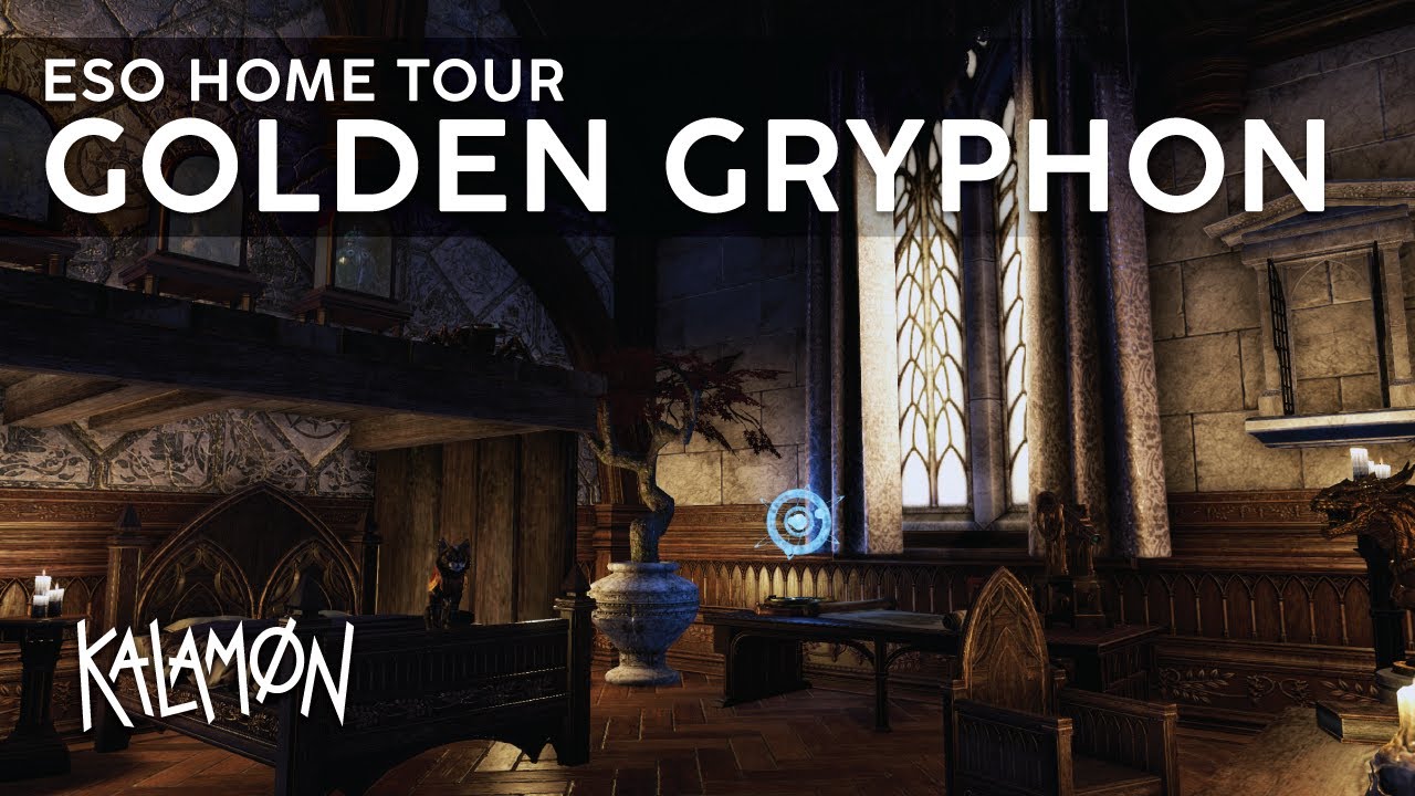ESO Golden Gryphon Home Tour: The Antiquarian's Study - YouTube