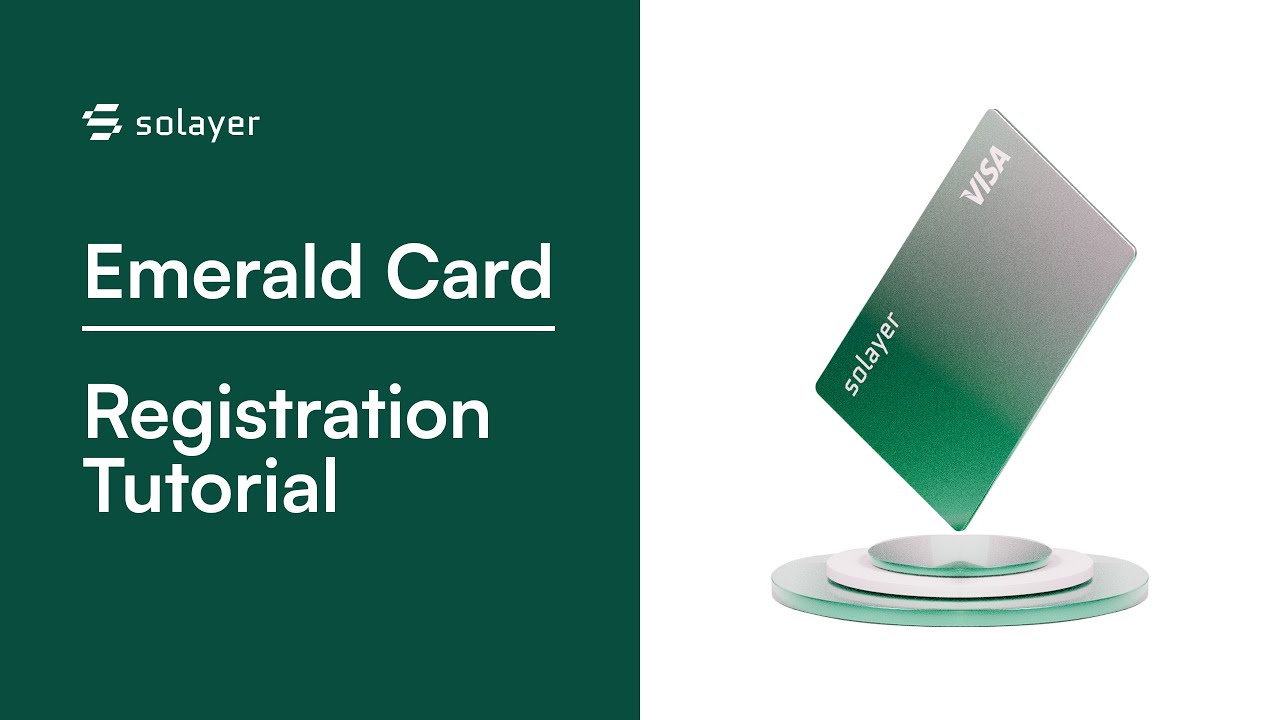 How to Register for an Emerald Card - YouTube