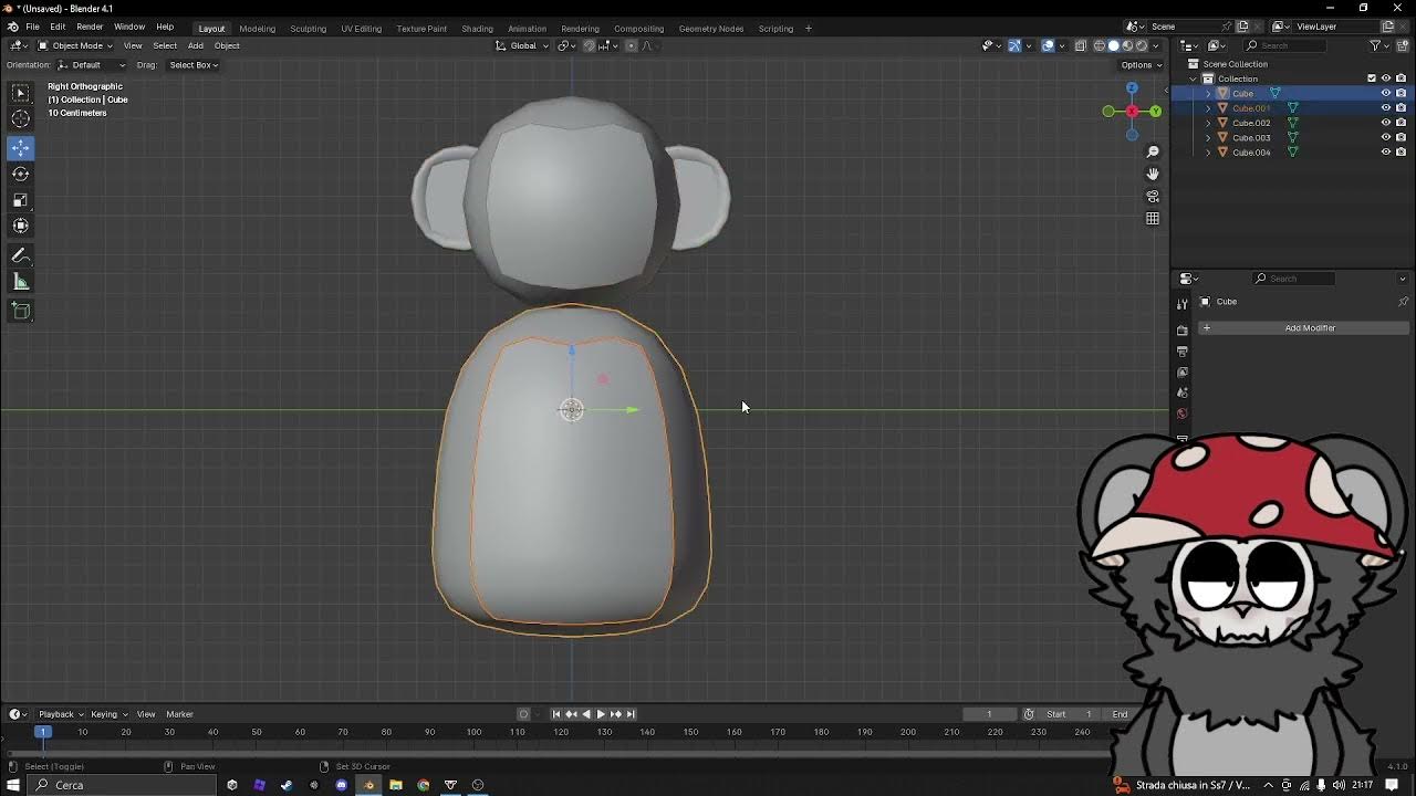 How To Make a Gorilla tag fan game Player model - YouTube