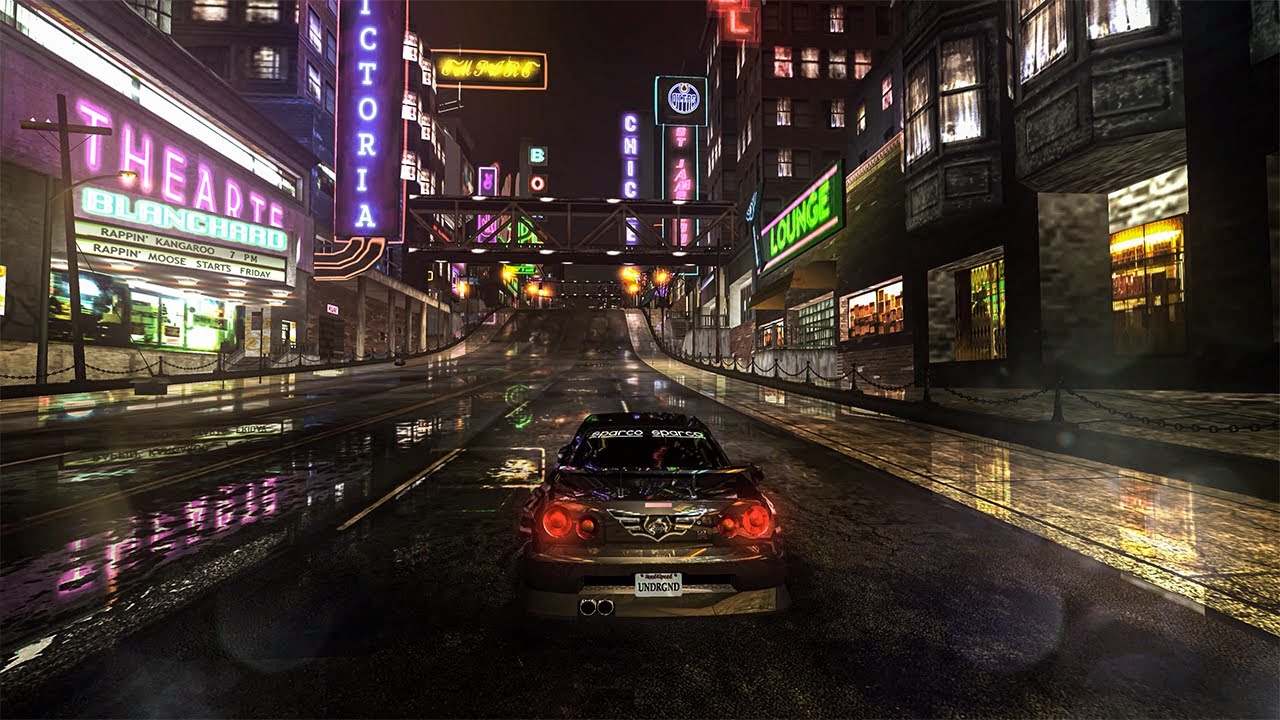 NFS UNDERGROUND / Best Graphic Mod / - YouTube