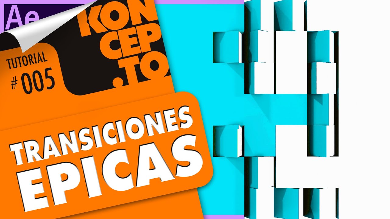 Transiciones After Effects - Tutorial de COMO CREAR 3 de las Más Populares - YouTube