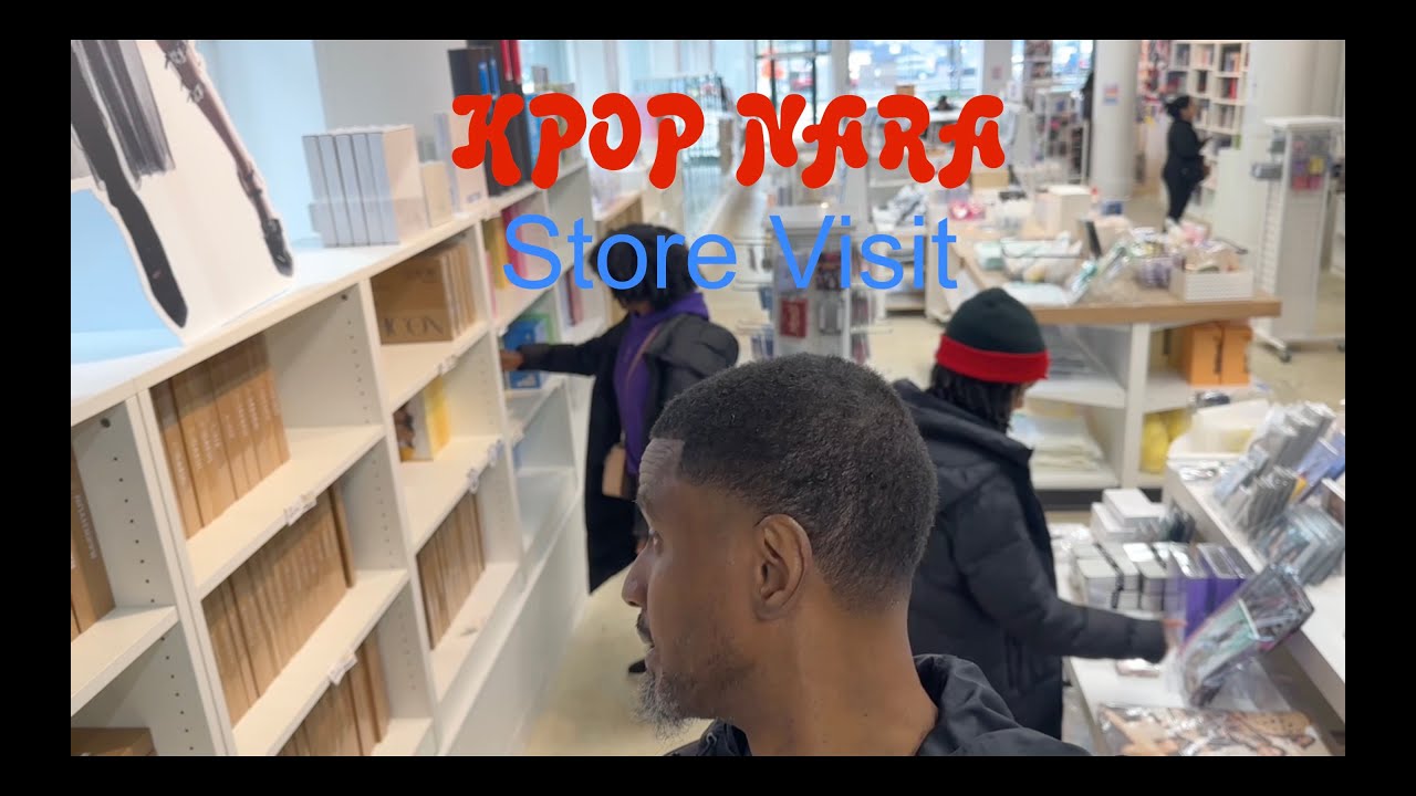 KPOP NARA Store Visit With The Girls | Chicago Near South Loop - YouTube