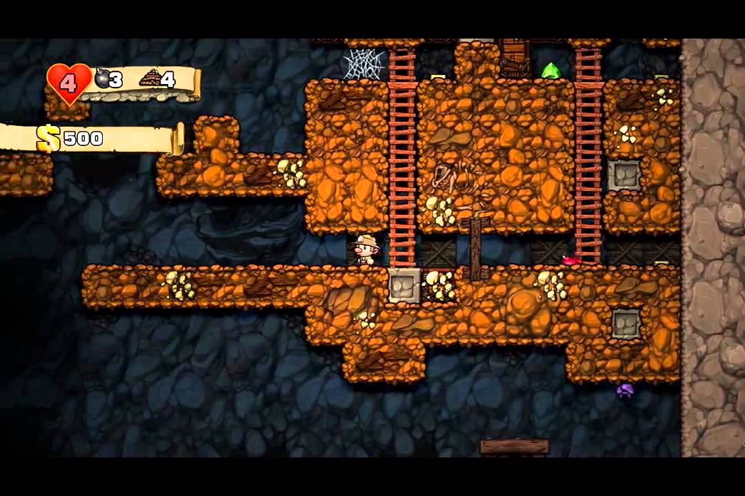 Spelunky Gameplay: Overview e Primeiro Mundo Completo - YouTube