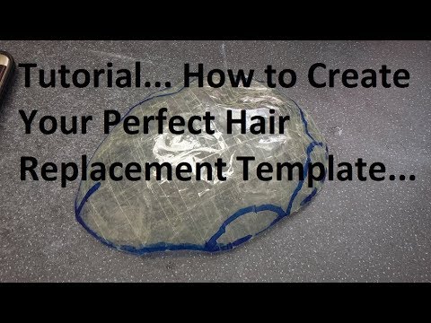 Hair Replacement Tutorial..How to create the perfect head template for ...