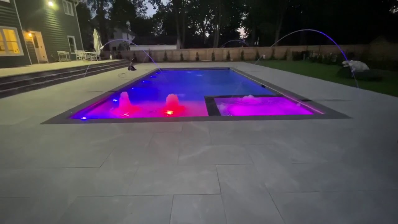 Gunite swimming pool builders Smithtown NY - YouTube