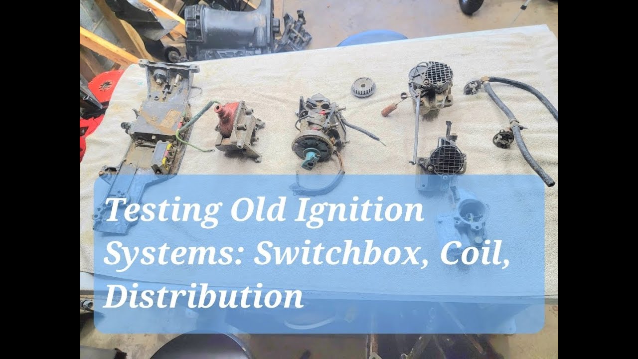 Testing Mercury Outboard Old Ignition Systems Switchbox, Coil ...