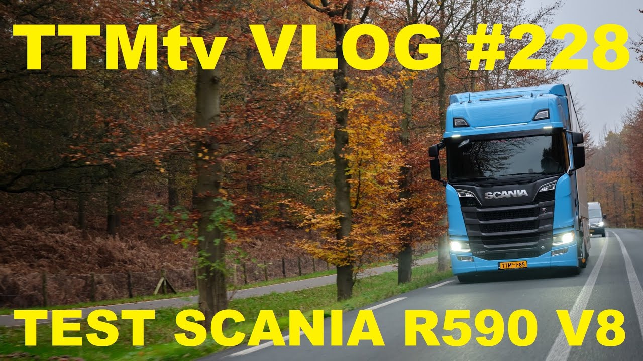 TTMtv VLOG #228 - Test Scania R590 V8 - YouTube