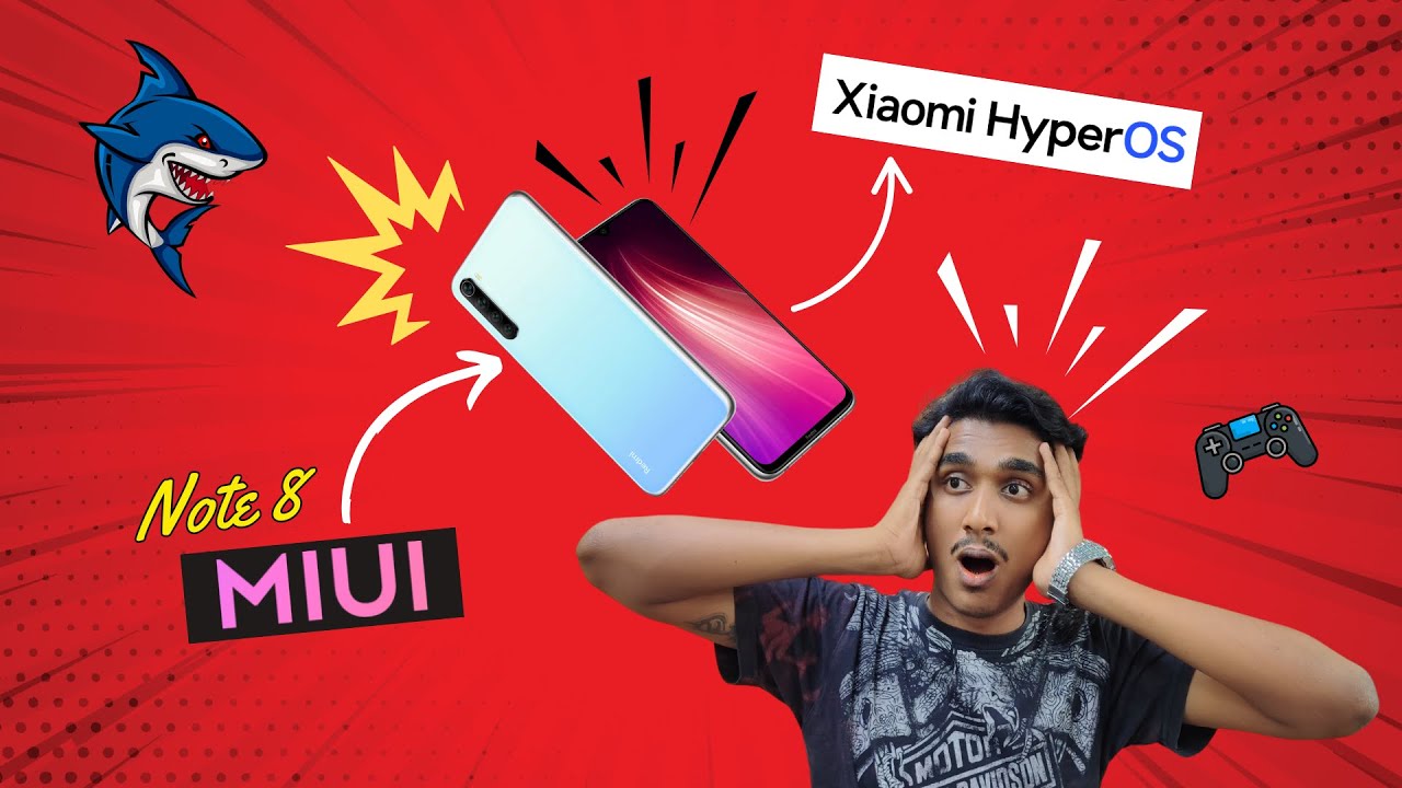 Redmi Note 8 Installing Hyper OS 2.0 & Best Gaming Rom | (Old Phone ...