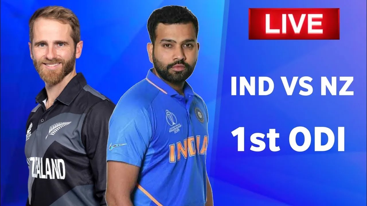 🔴LIVE CRICKET MATCH TODAY | CRICKET LIVE | INDIA VS NEW ZEALAND 1ST ODI ...