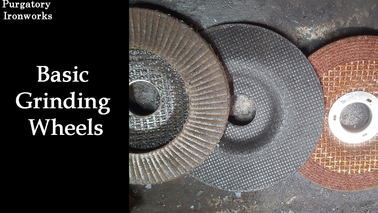 Blacksmith Shop Tip #18 "Basic Grinder Wheels" - YouTube