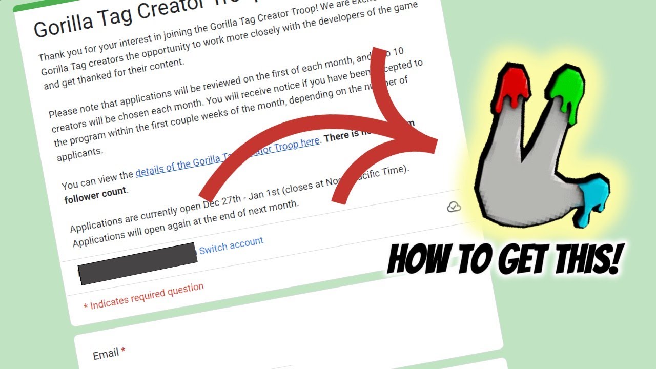 How to Get the Finger Painter Badge for Gorilla Tag! - YouTube