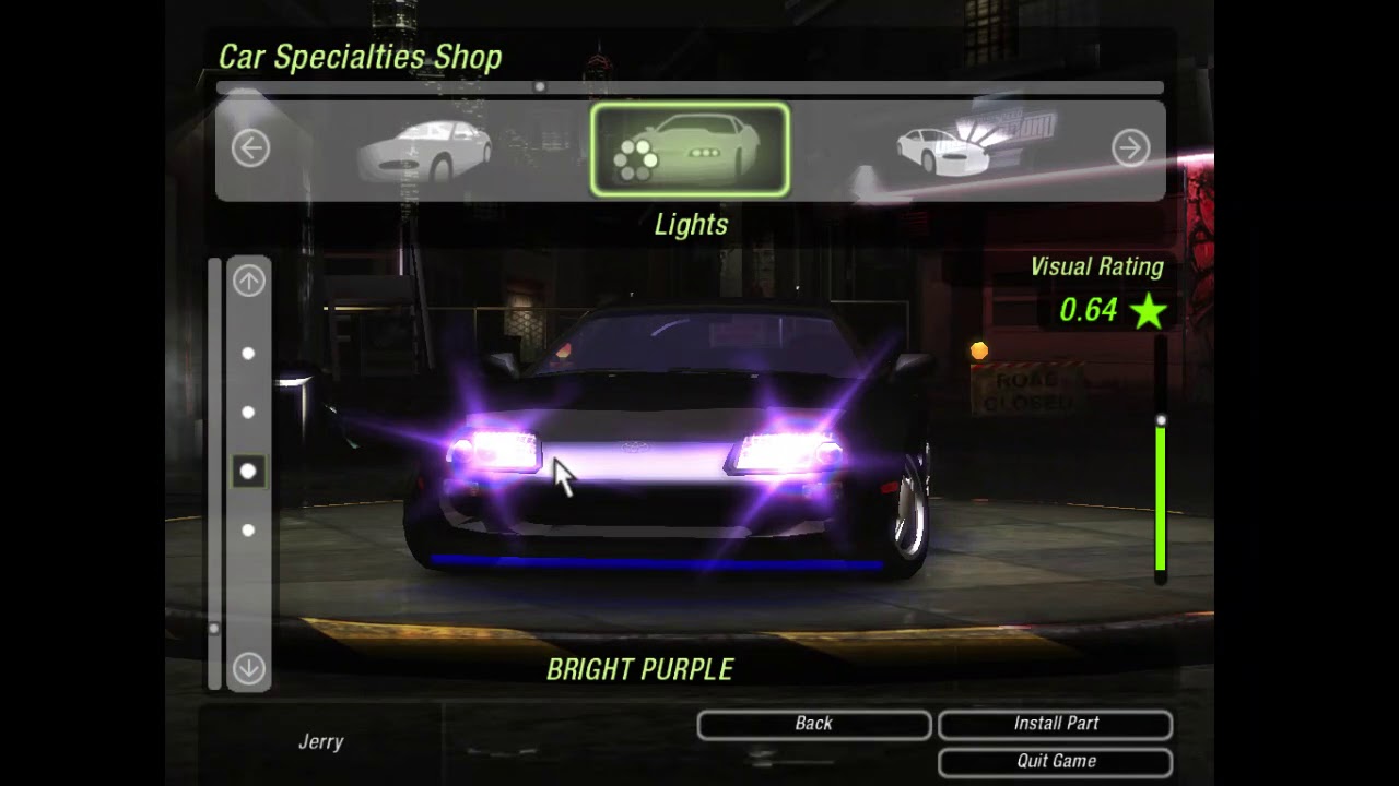 |NFSU2| Creating my own Wraiths car - YouTube