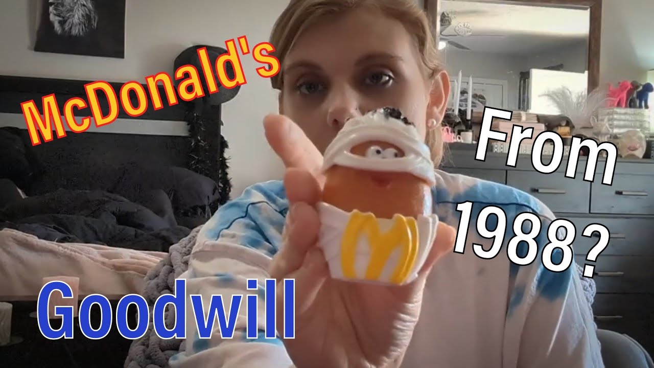 Goodwill Thrift Haul • Free Cowboy Boots? • McDonald's - YouTube