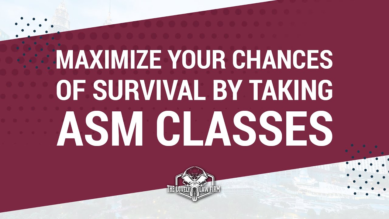 Maximize Your Chances Of Survival By Taking ASM Classes - YouTube