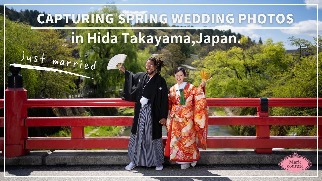Capturing spring wedding photos in Hida Takayama,Japan:Mariecouture ...