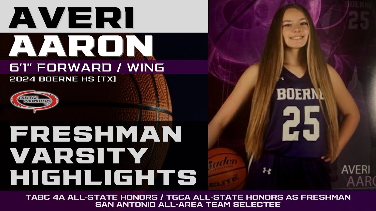 2024 Averi Aaron | 6'1" FWD/WING | Freshman Varsity Highlights - YouTube