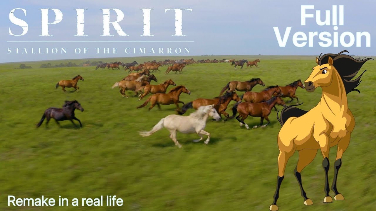 Spirit Cartoon - Real Animals Bring the Story to Life, Nature Horse ...