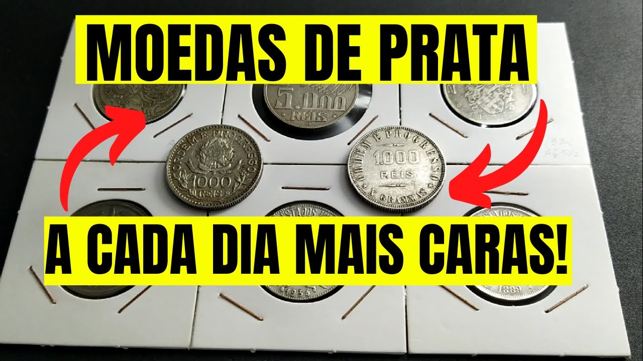MOEDAS DE PRATA. VEJA COMO IDENTIFICAR MOEDAS DE PRATA DO BRASIL ...