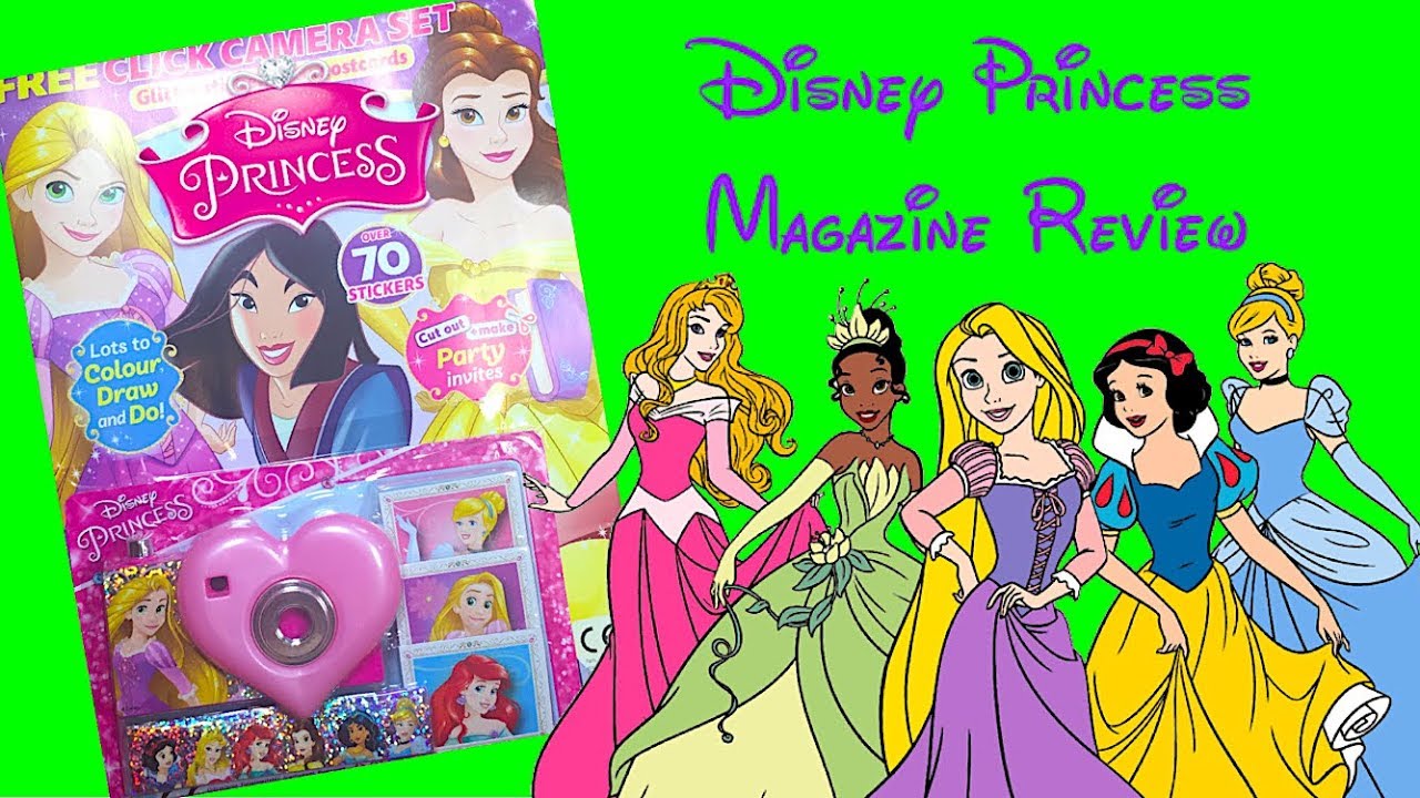 Disney Princess Magazine Review - Story Time, Colouring, Play Time ...