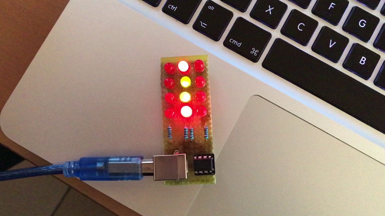 Charlieplexing Test - YouTube