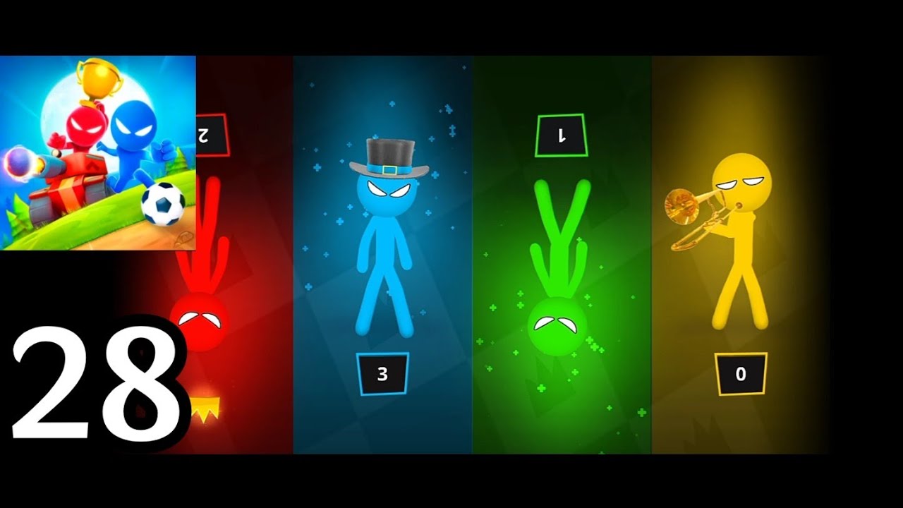 Stickman Party - 1234 Player - Random Funny Mini Games - Android ...