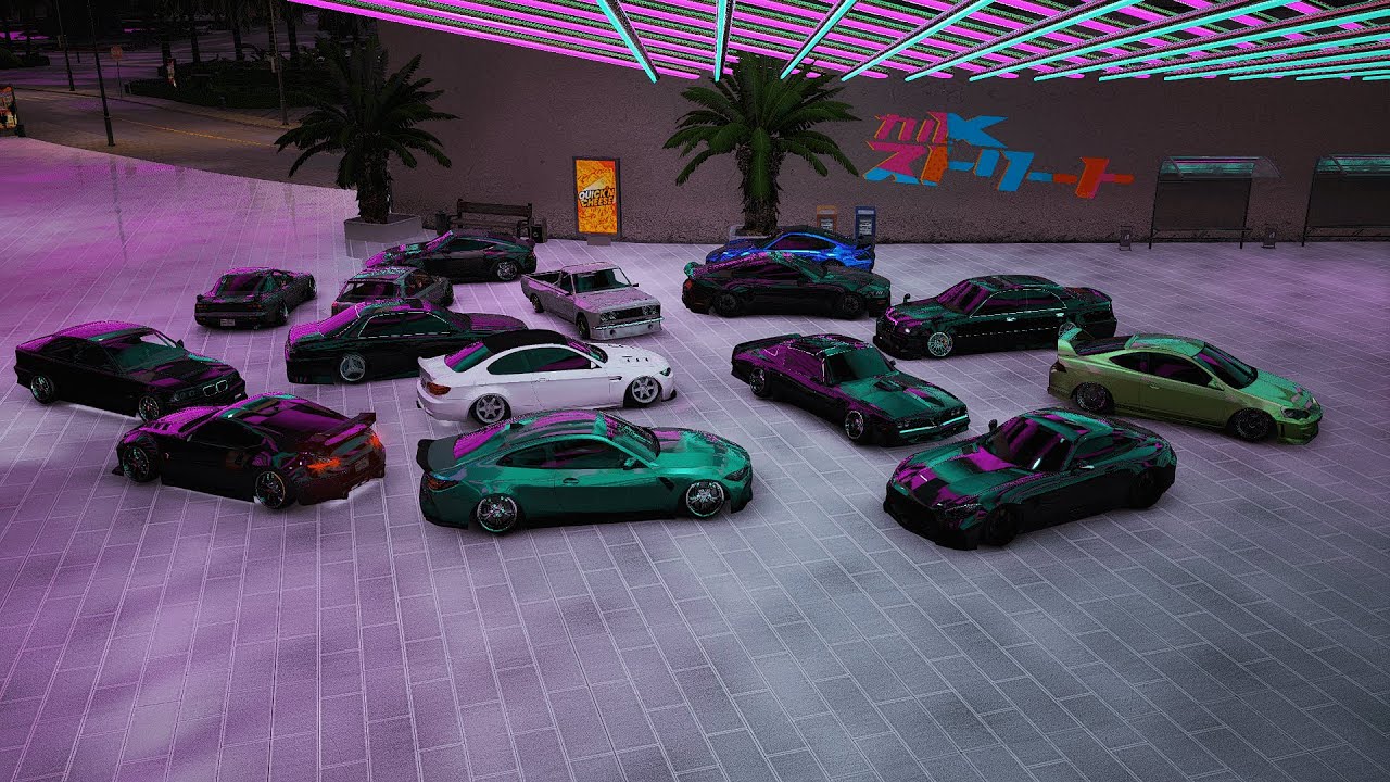 CarX Street Clean Cars Meet (FULL LOBBY) BMW M4 | Funny Moments ...