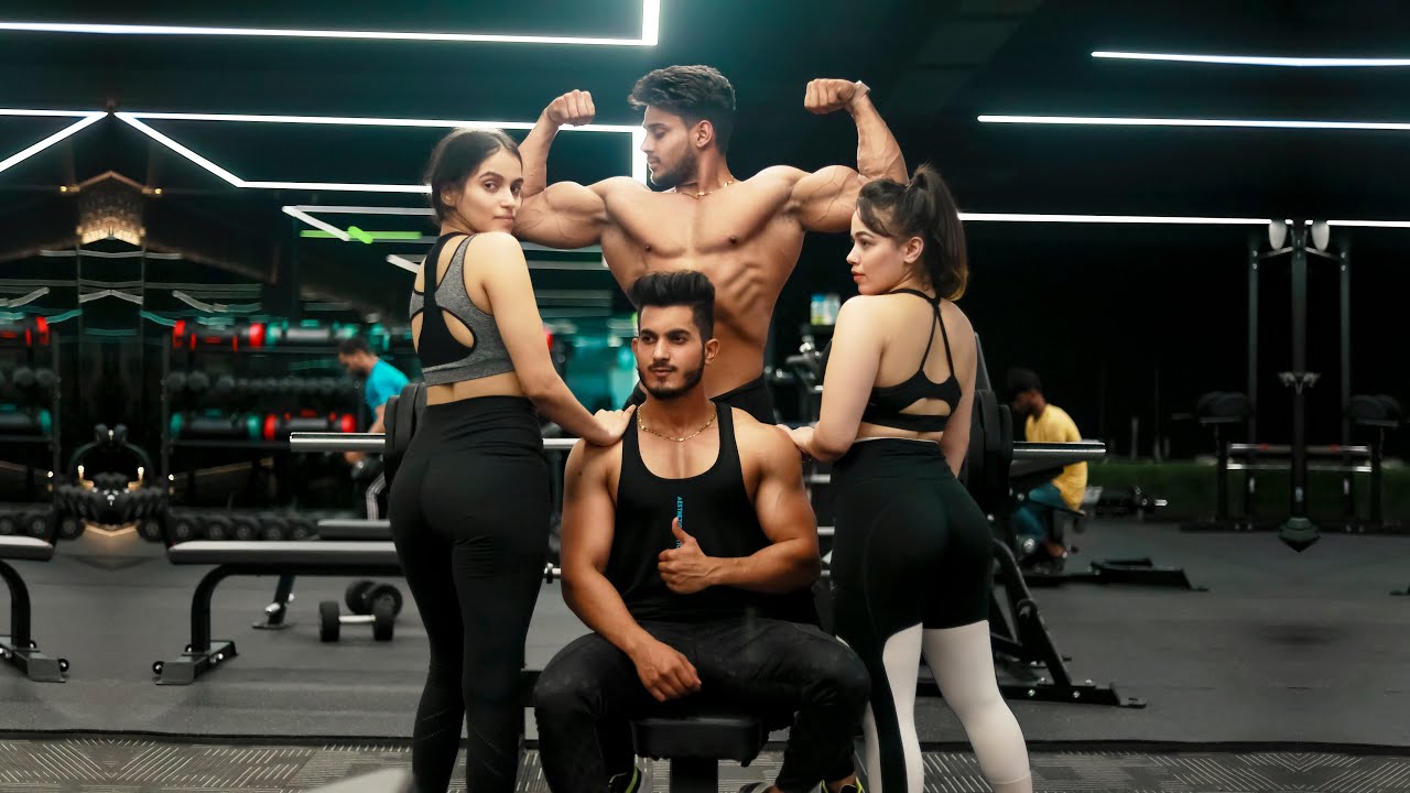 Workout with Sam Khan & Fitness Girls 💪 - YouTube
