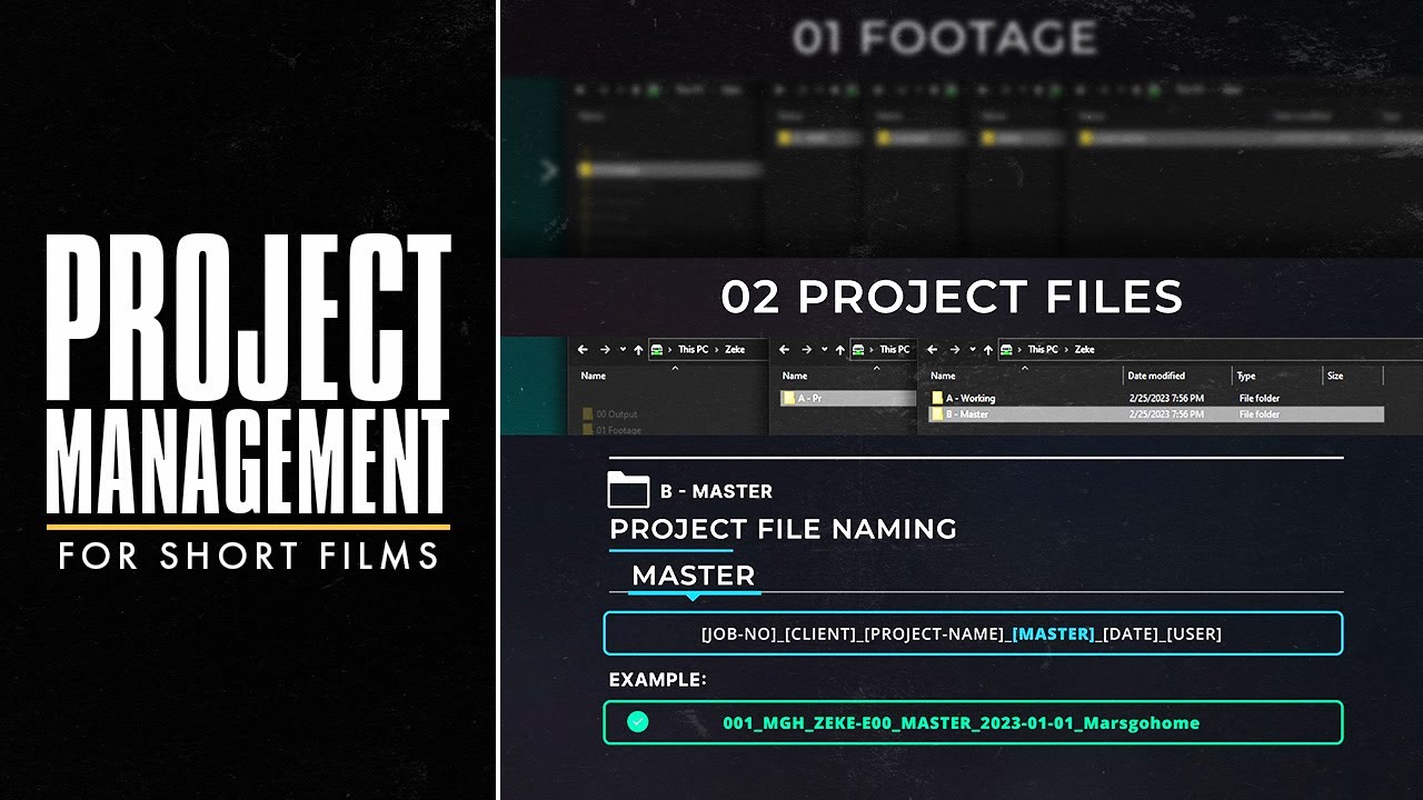 The EXCITING WORLD of Project Management For Short Films! - YouTube