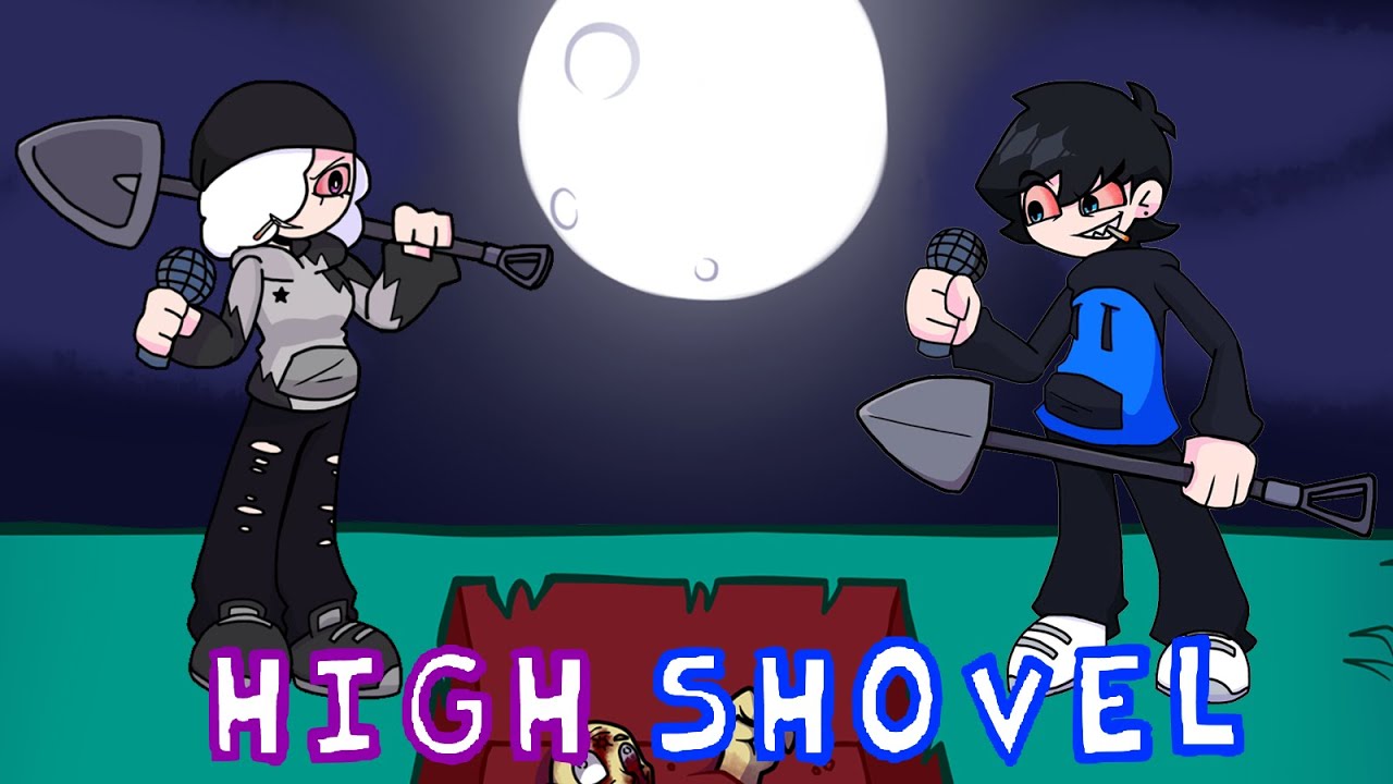 FNF high shovel but CJ and Ruby sing it! - YouTube