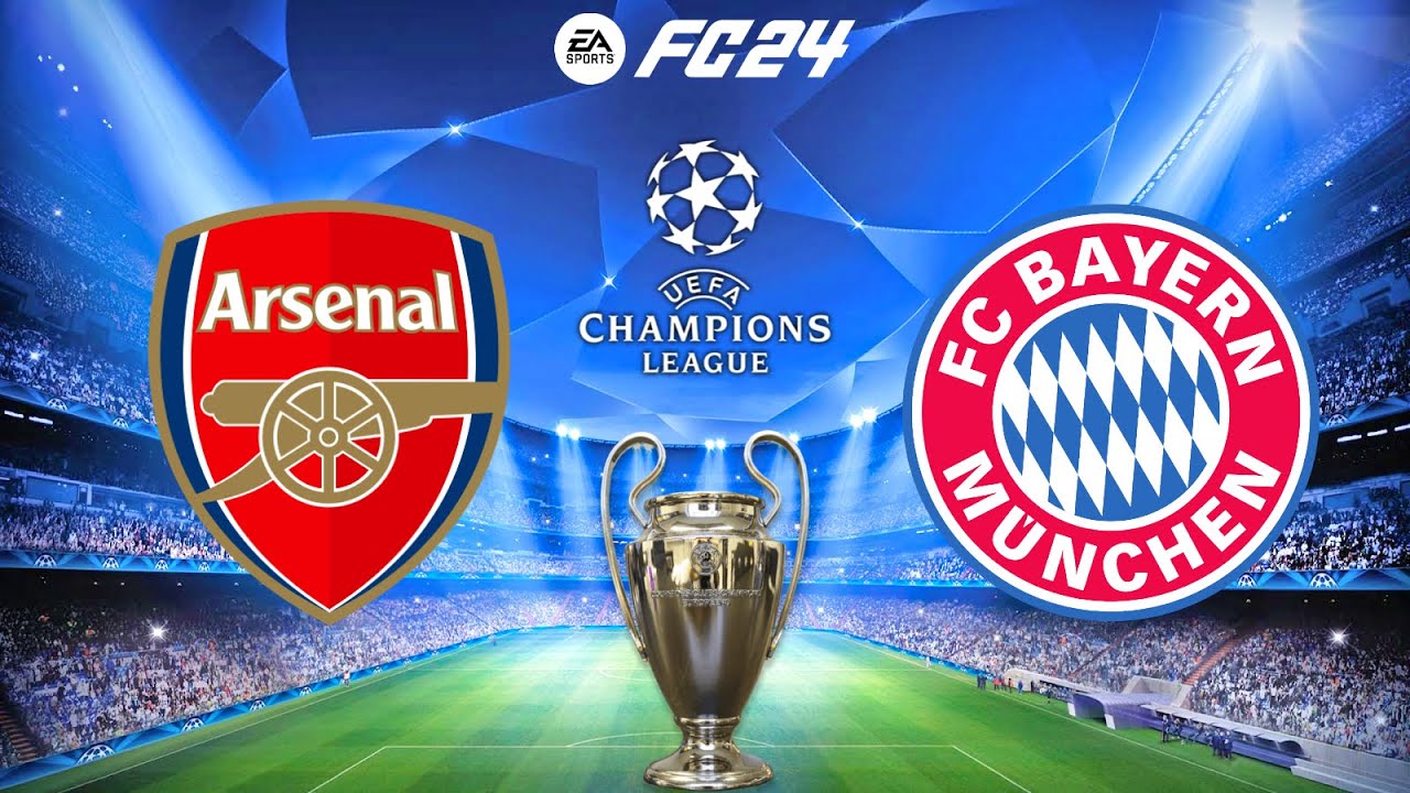 FC 24 | Arsenal vs Bayern Munchen - UEFA Champions League Quarter-Final ...