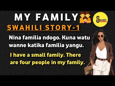 Spoken Swahili ️ ️: Swahili short story - YouTube