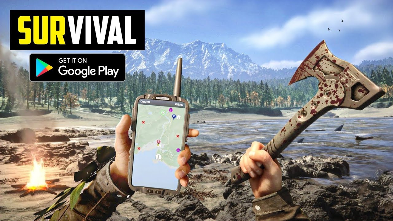 Top 5 Best SURVIVAL GAMES For Android & Ios 2023 l Best android games ...