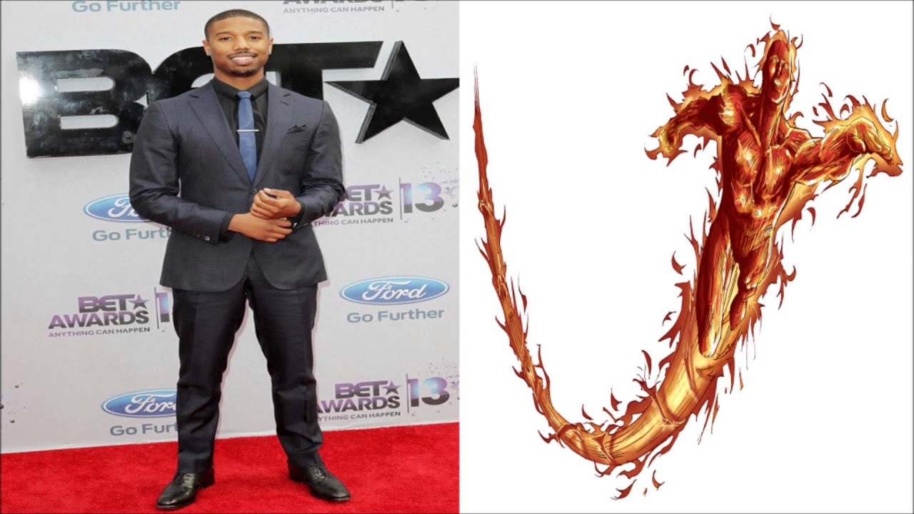 Michael B. Jordan as Human Torch Controversy - YouTube