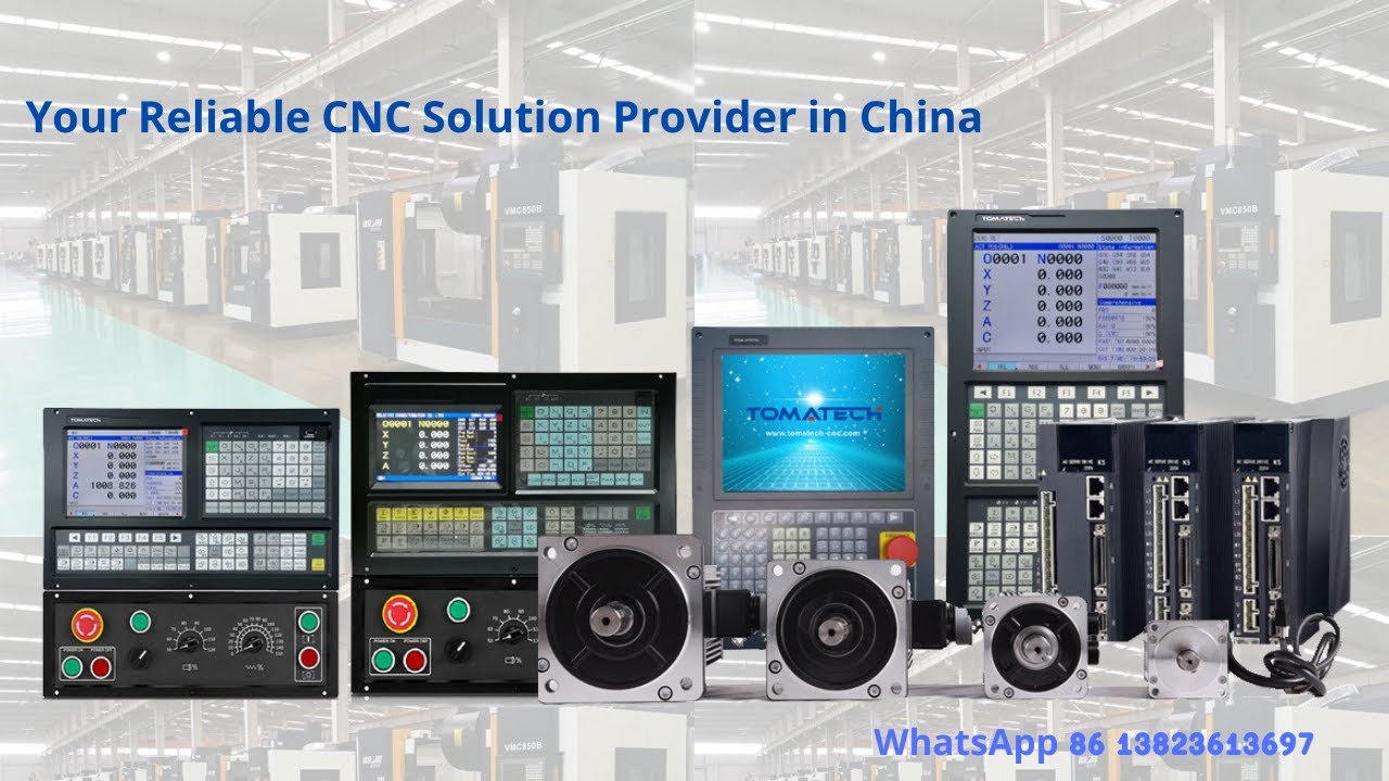 Tomatech CNC 3 Axis Milling Controller Test with Server Motor and ...