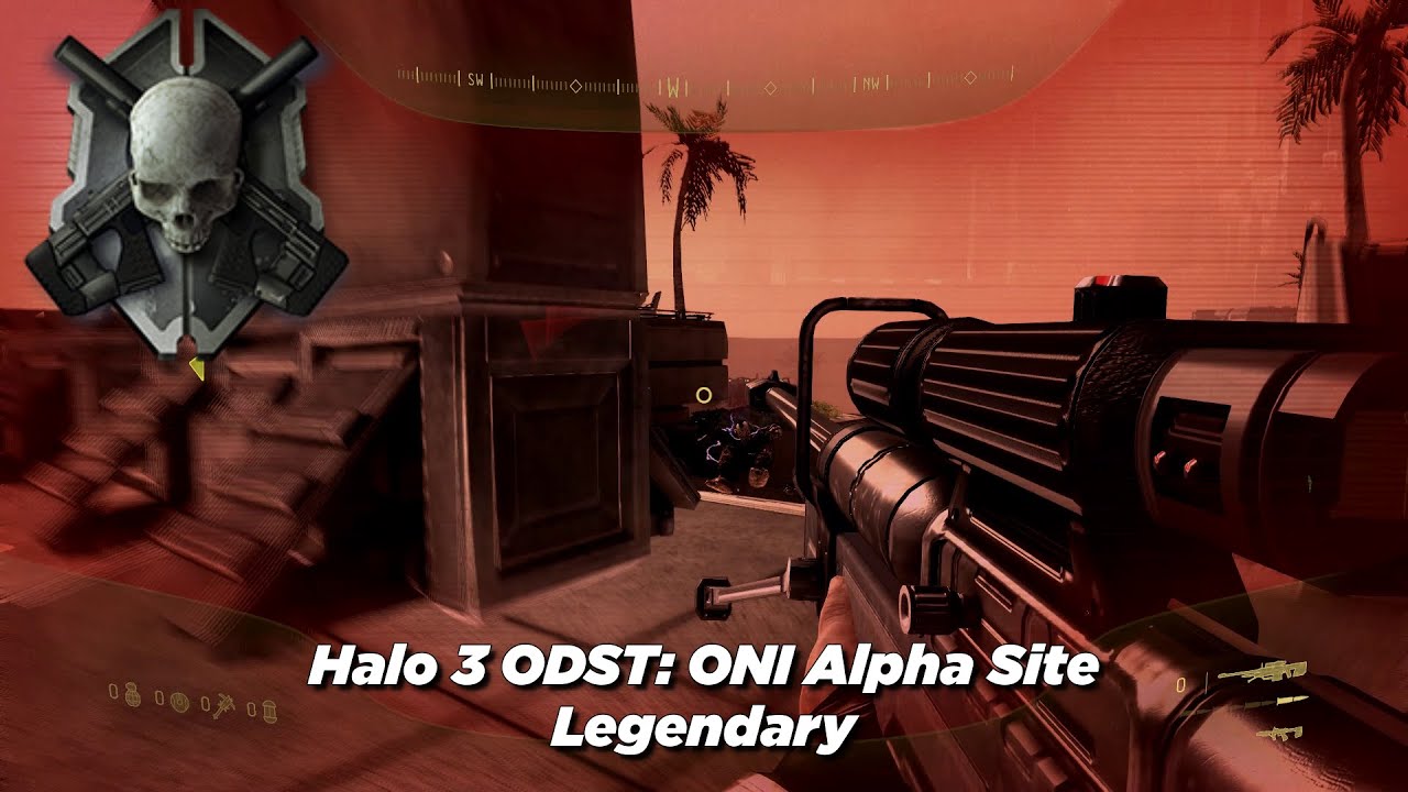 Halo 3 ODST: ONI Alpha Site Legendary Uncut Experience - YouTube