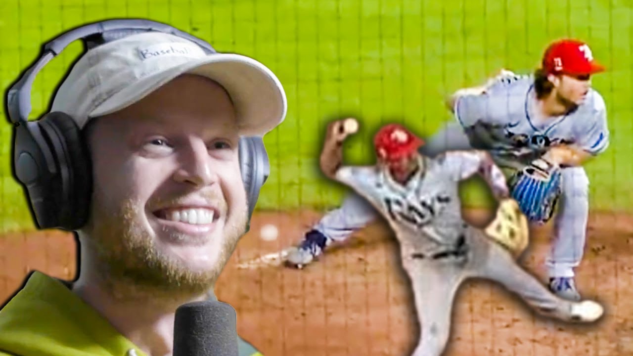 The Ridiculous Story Behind Brett Phillips' 1st Pitch [INTERVIEW] - YouTube