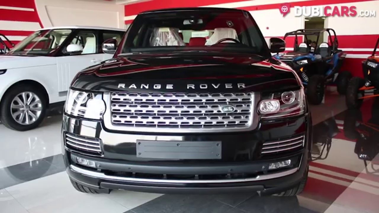 Dubicars.com: 2015 Land Rover Range Rover Vogue SE Supercharged - YouTube