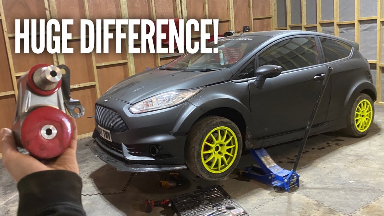 FIESTA GETS UPGRADED ENGINE MOUNT! - YouTube