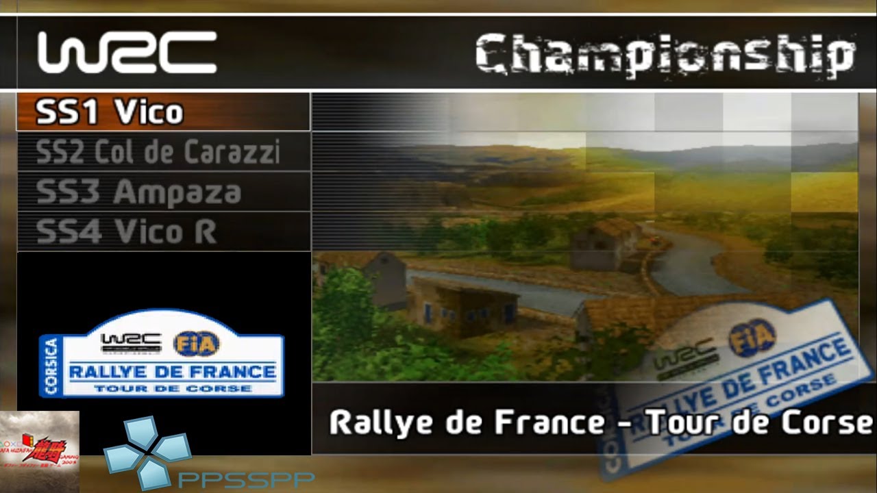 WRC : FIA World Rally Championship (PSP) - Expert Championship - Rallye ...
