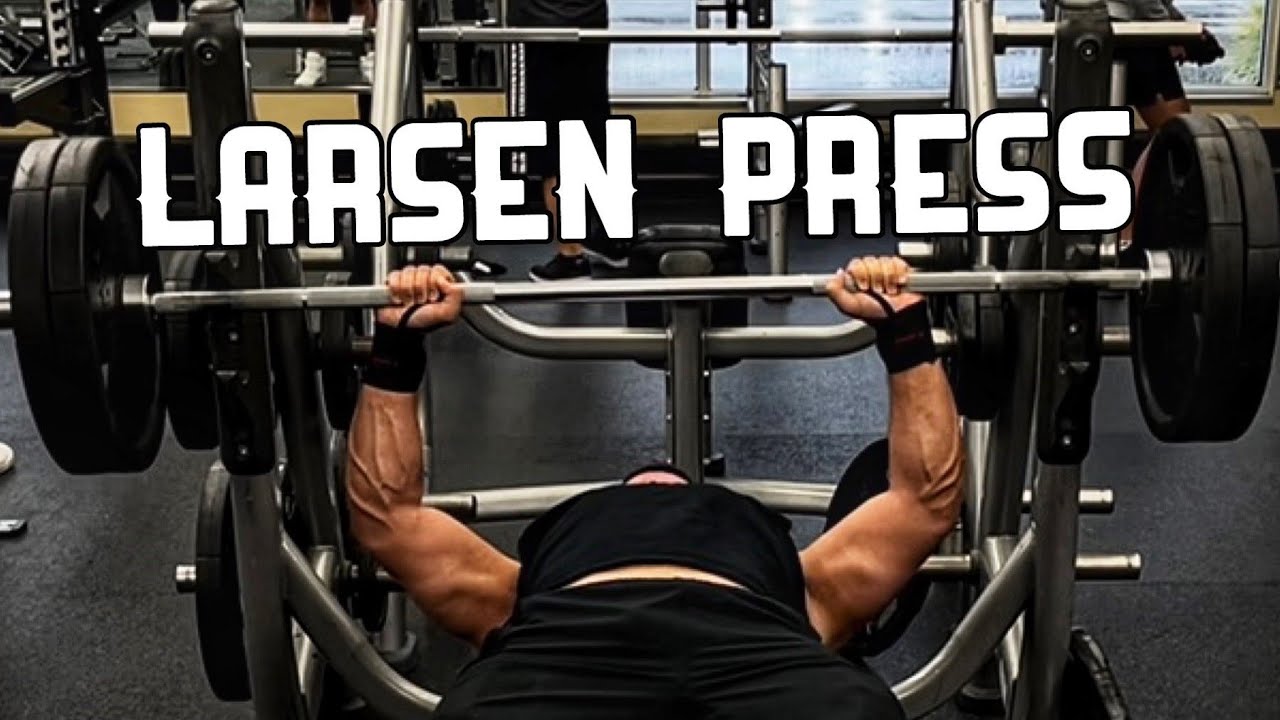 Larsen Press - Cheat code for bigger pecs - YouTube