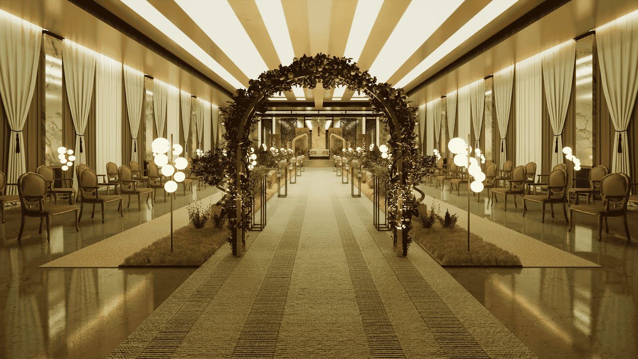 Enscape Animation + SketchUp || Javanese Wedding Hall - YouTube