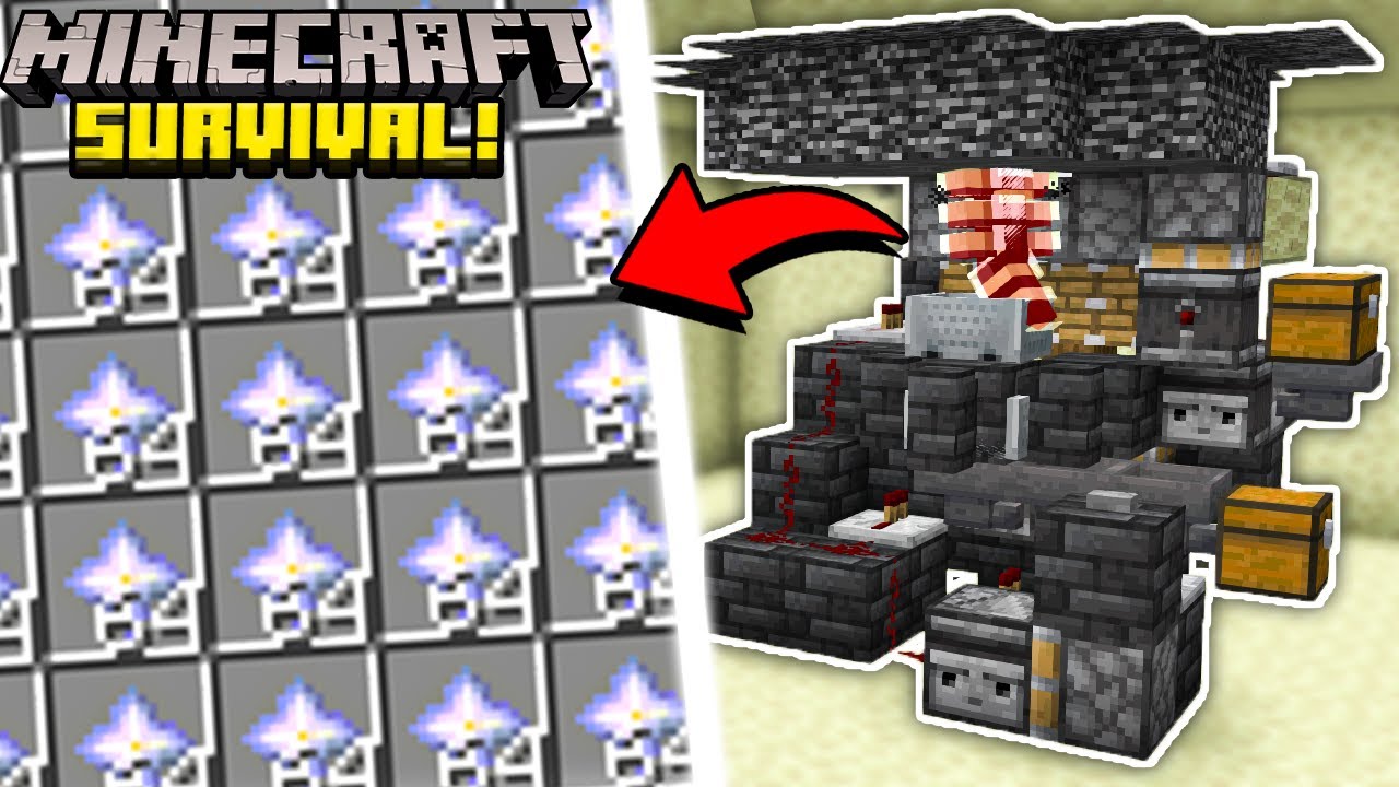 FARM de WITHER BOSS AFK no Minecraft Survival! - YouTube
