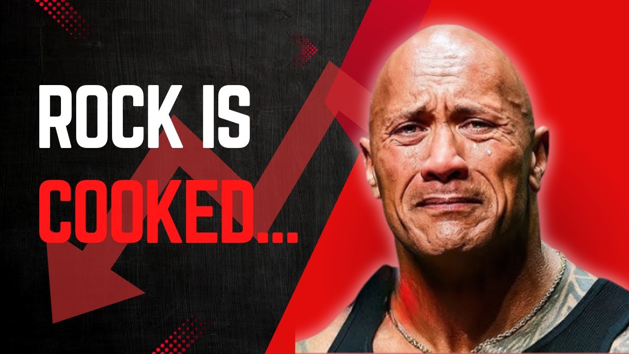 The Rock Is Losing Millions Of Fans Per Hour. "ROCK IS COOKED" - YouTube