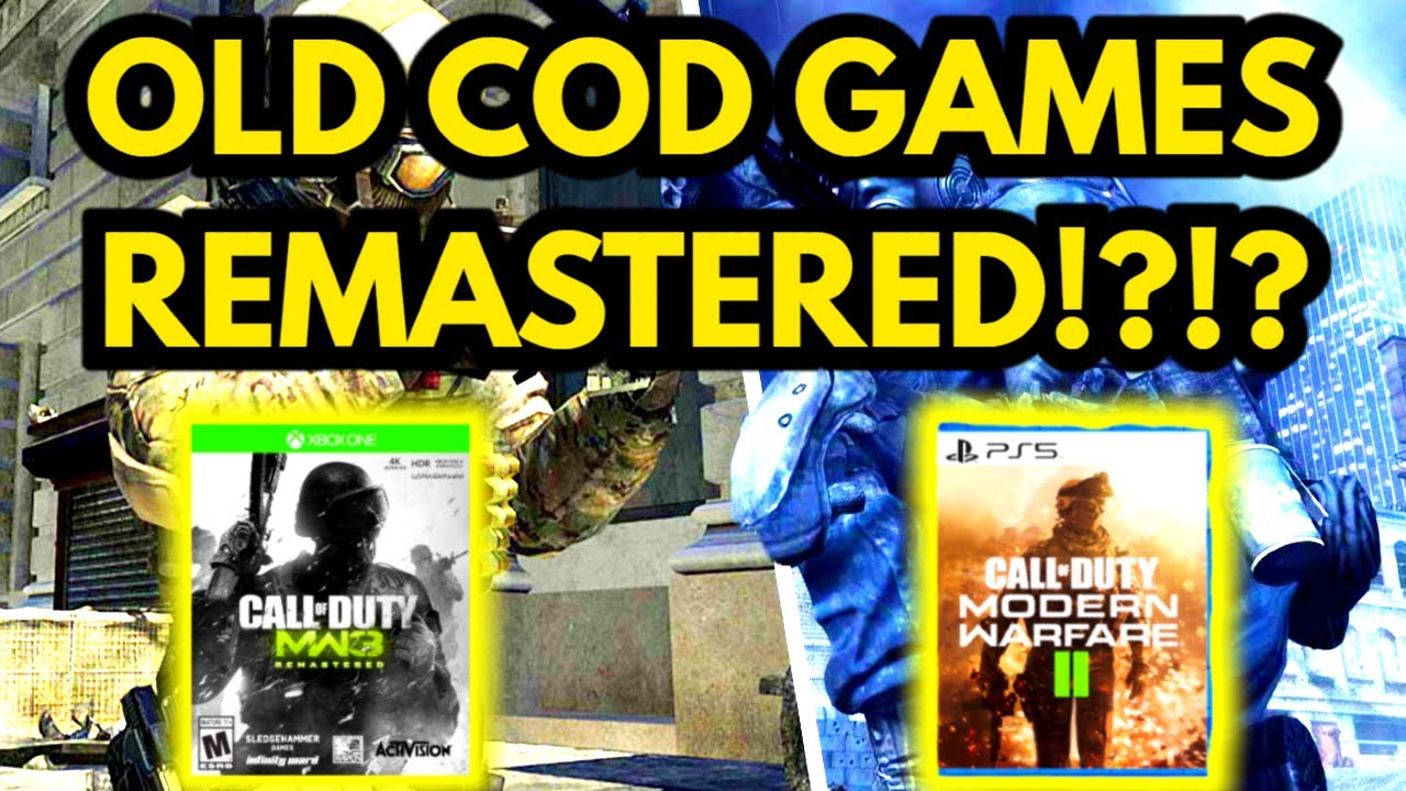 HUGE OLD COD Game News Changes EVERYTHING! - YouTube