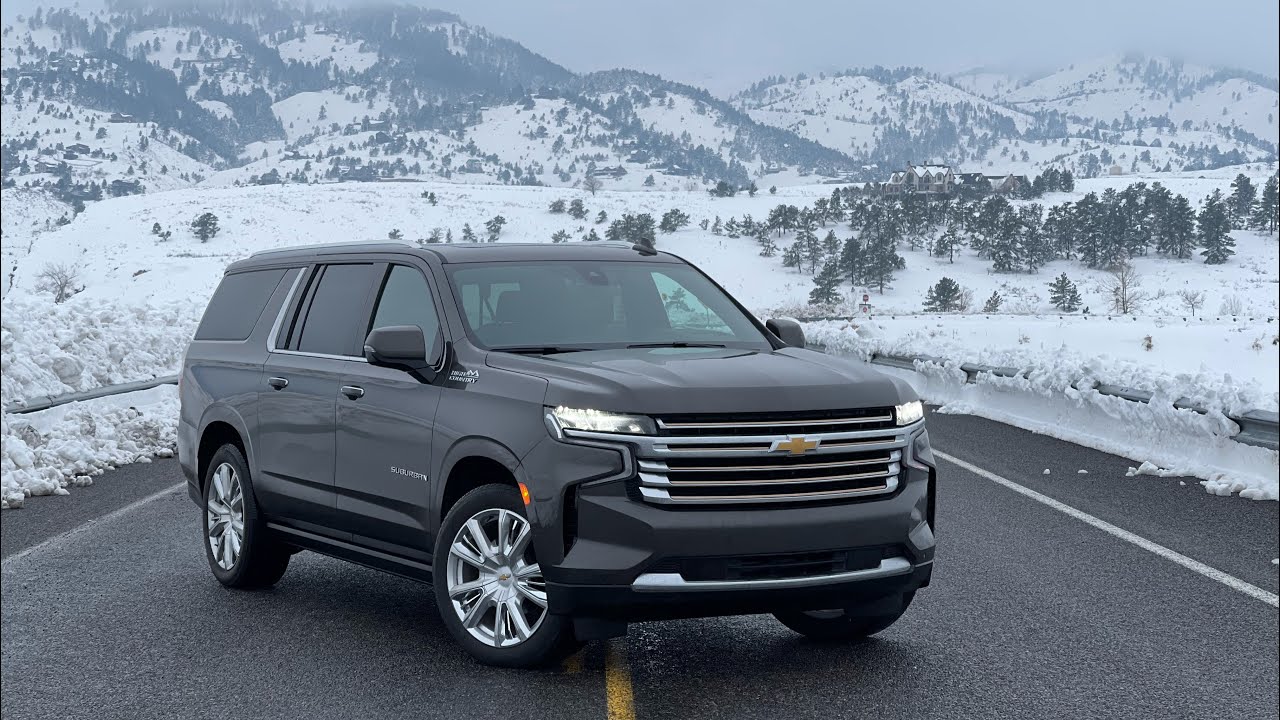 Factory Duraburb! 2021 Chevy Suburban High Country Duramax Full Tour ...